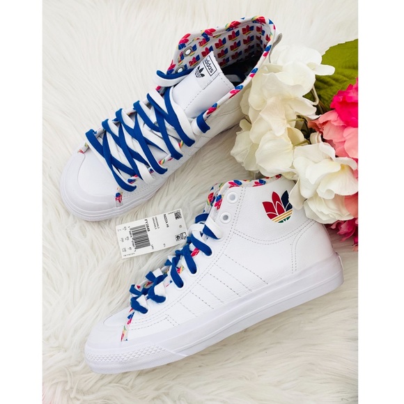 adidas | Shoes | Adidas Nizza Cloud High Top Sneakers | Poshmark